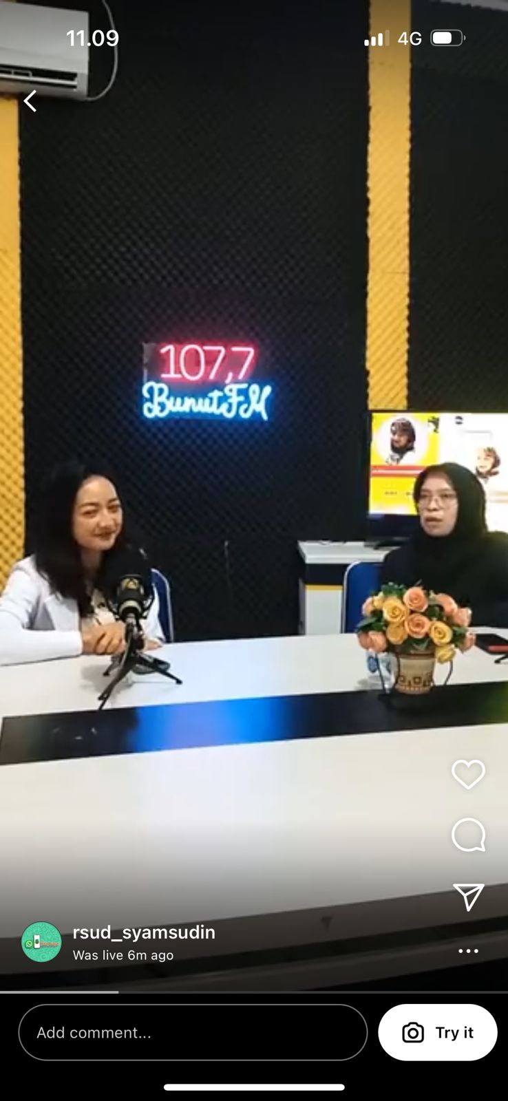 Talkshow Radio dan IG Live / TV dengan judul “Karsinoma Nasofaring ...